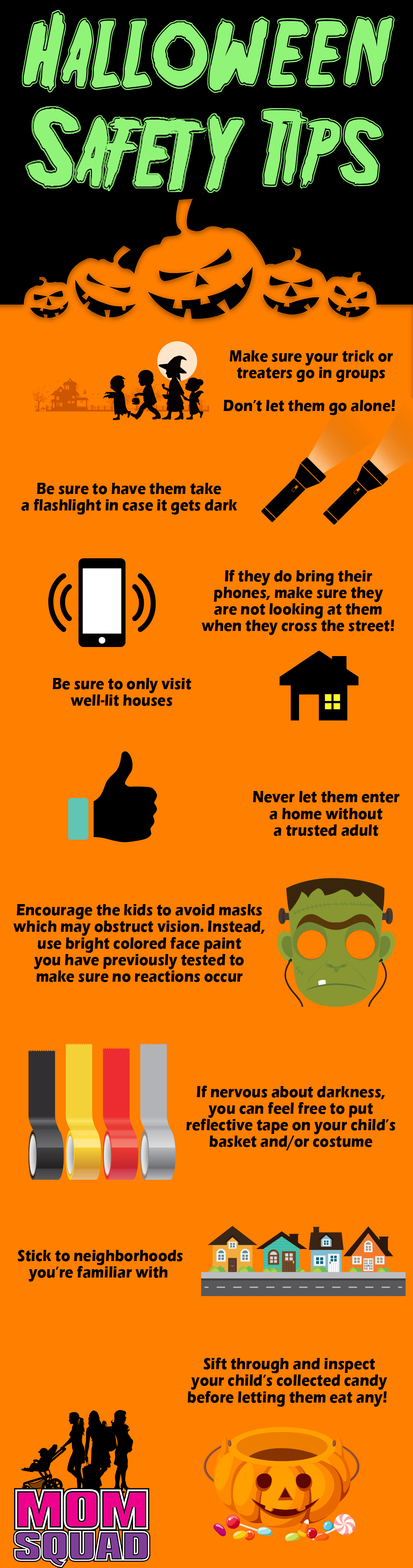 Free Printable Halloween Safety Tips